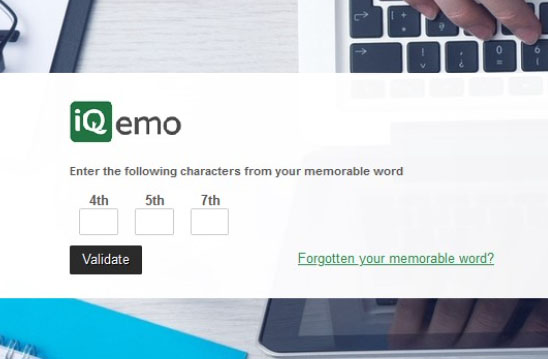 Setting up and using your memorable word – iQ HealthTech