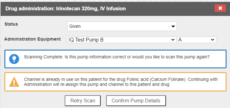 Infusion Pump Administration using QR codes – iQ HealthTech