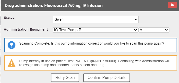 Infusion Pump Administration using QR codes – iQ HealthTech